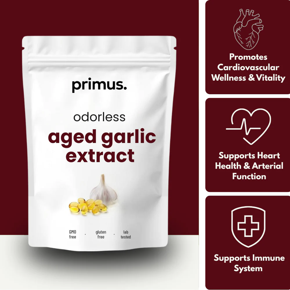 Primus. Aged Garlic Extract — The Only Garlic Supplement